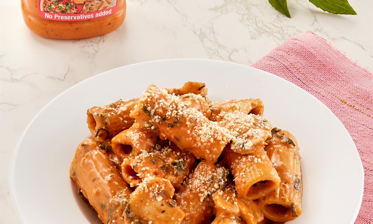 Rigatoni Fiorentini Recipe | Dr. Oetker