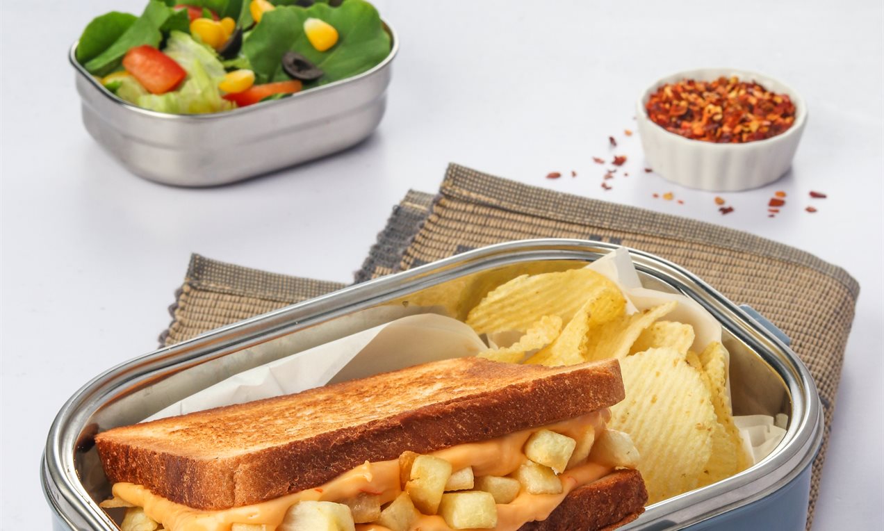 Chip Butty Sandwich Recipe | Dr. Oetker