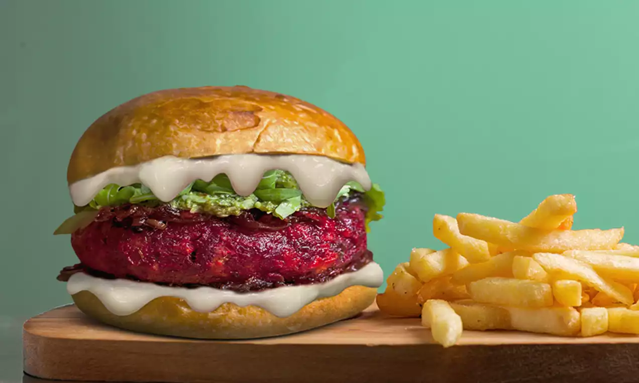 Beetroot Burger Recipe | Dr. Oetker