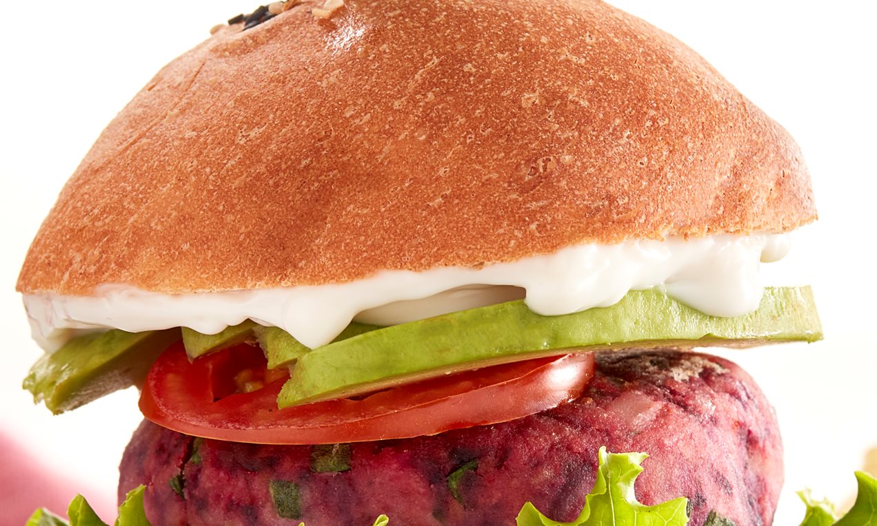 Beetroot Burger Recipe | Dr. Oetker